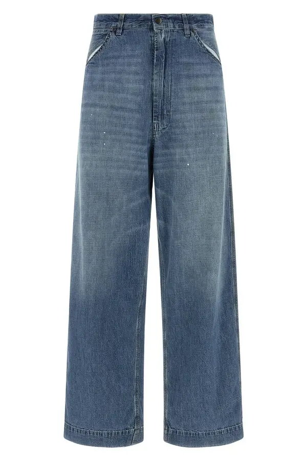 MAISON MARGIELA Four Stitches Stone Washed Japanese Denim Jeans