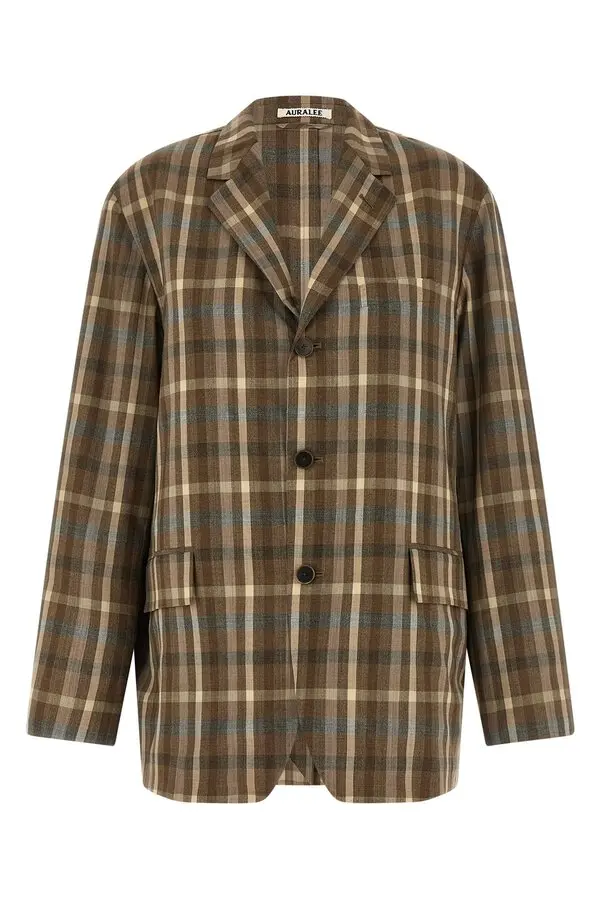 Auralee Super 130's Wool Blazer
