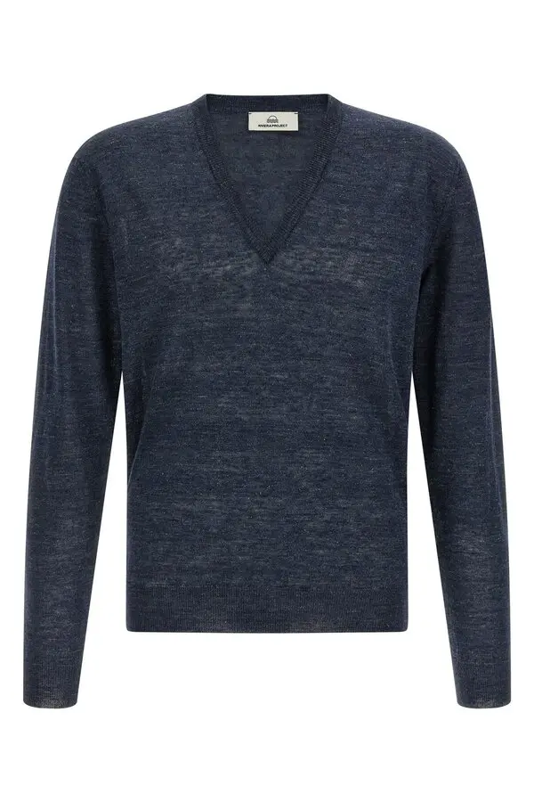 RIVIERA PROJECT Linen And Silk Sweater