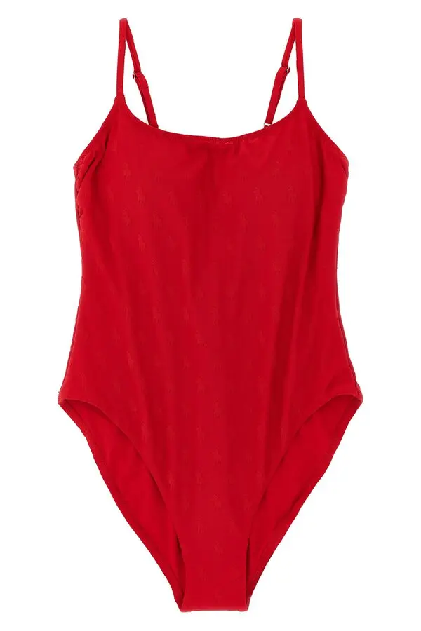 Polo Ralph Lauren Kennedy One-piece Swimsuit - Red