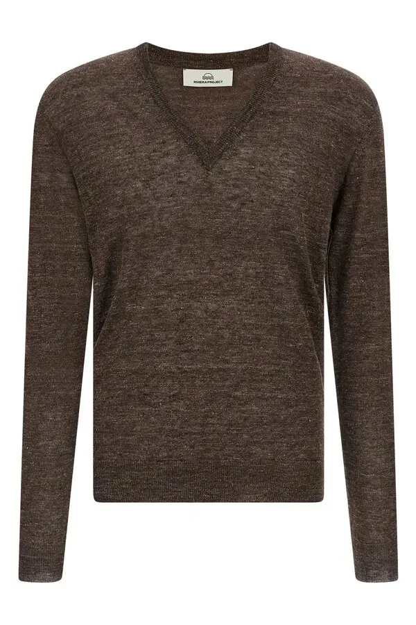 RIVIERA PROJECT Linen And Silk Sweater
