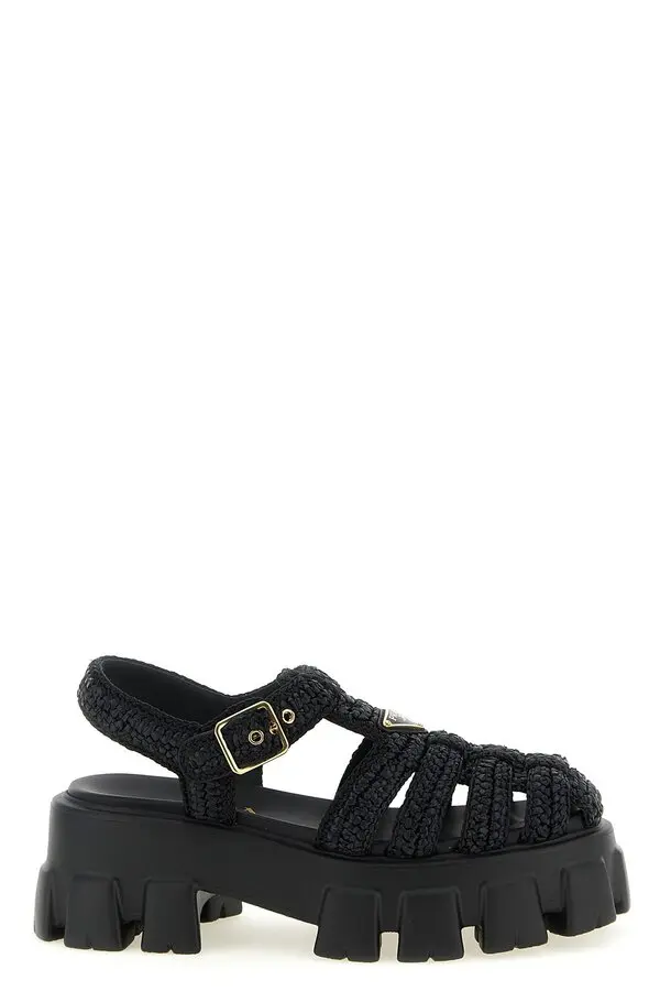 Prada Monolith Sandals