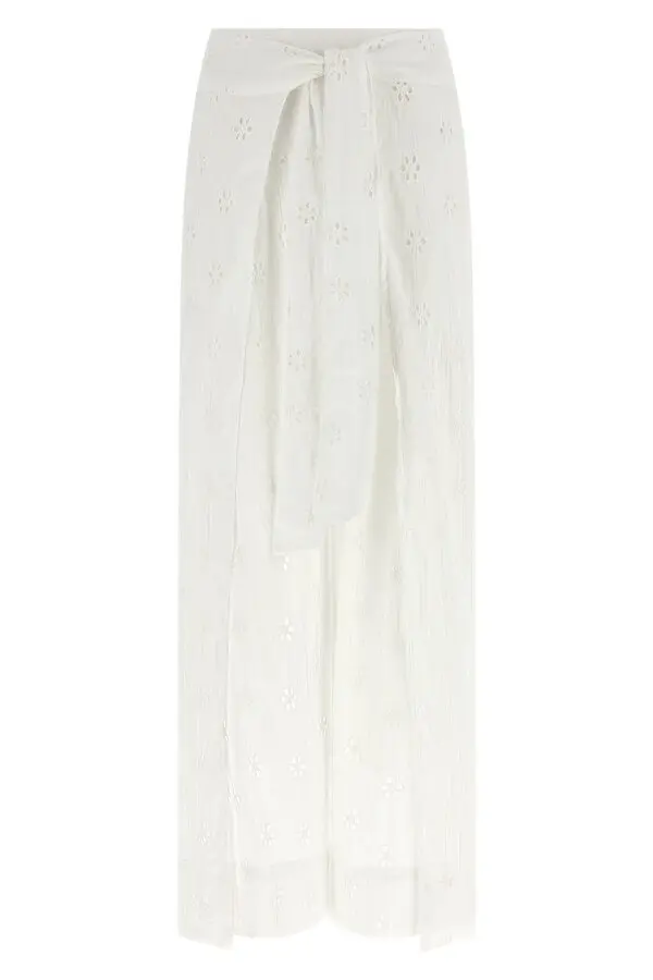 Polo Ralph Lauren Cotton Lace Wrap Trousers