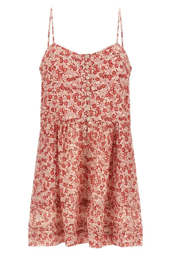 MARANT ETOILE Vickia' Jumpsuit - Red
