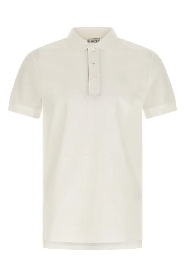 Burberry Eddie' Polo Shirt - White