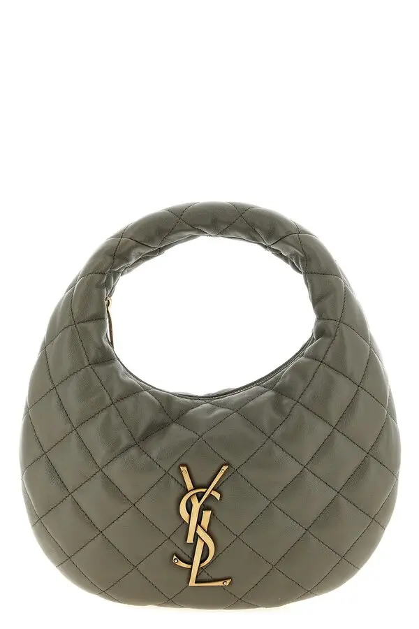 Saint Laurent Icarino Baby Handbag - Gray