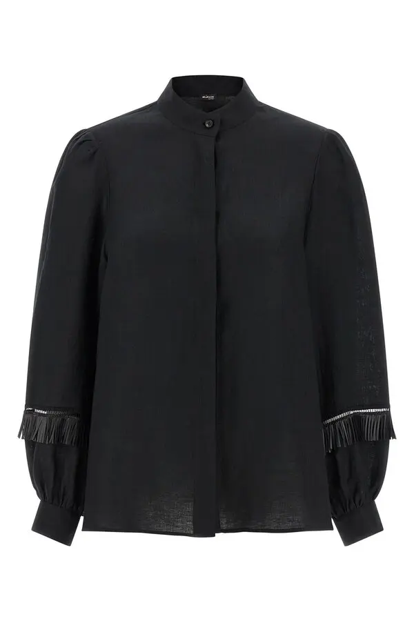 Kiton Fringed Shirt
