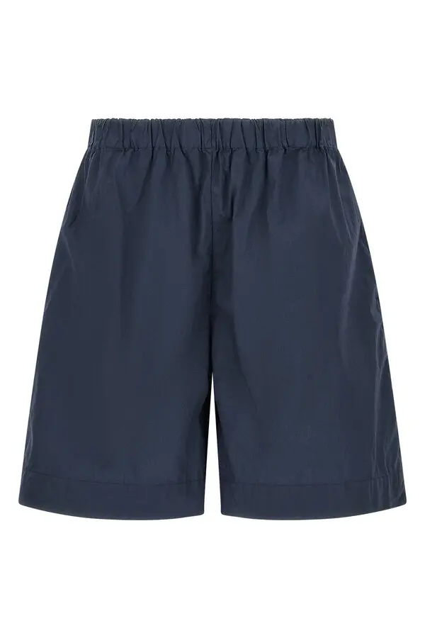 XACUS Carlotta Cotton Bermuda Shorts - Blue