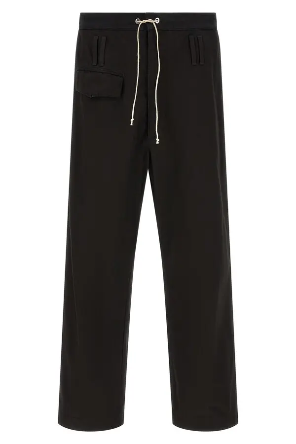 NAMACHEKO Structured Cotton Wide Leg Trousers