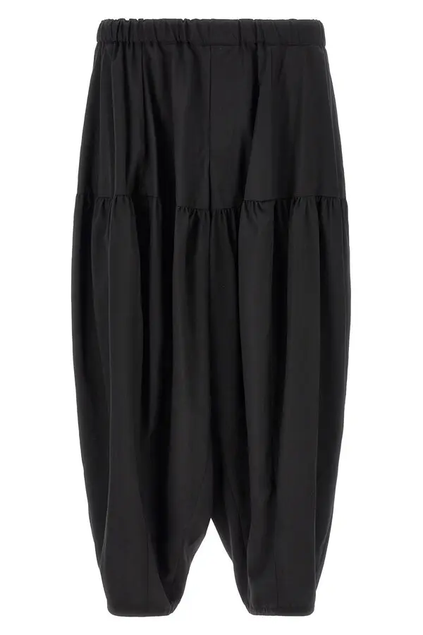 Comme Des Garçons Barrel Leg Trousers
