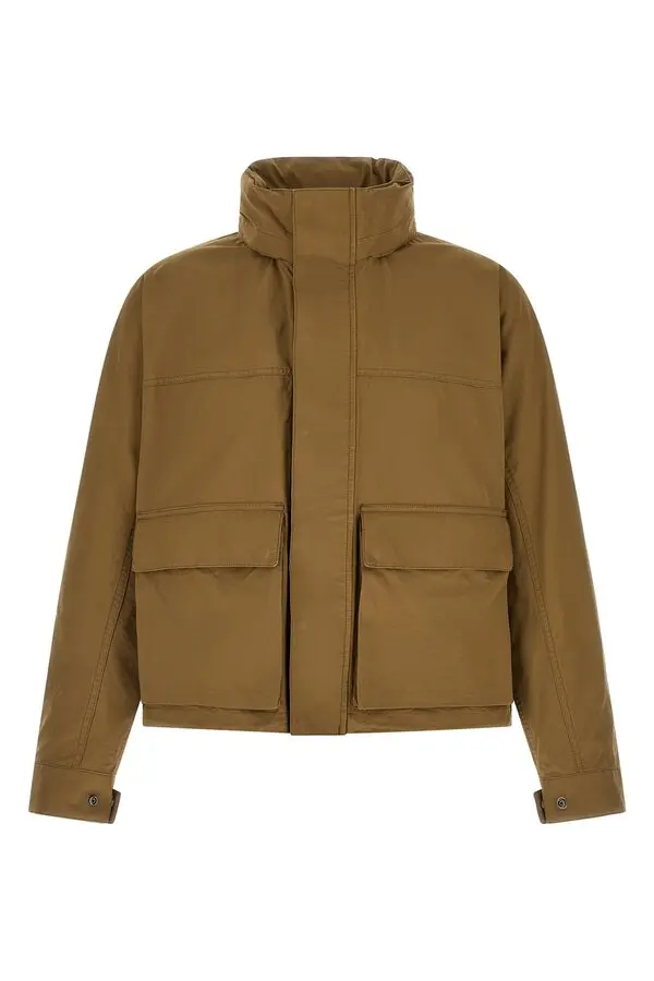 LEMAIRE Short Rain' Parka - Green