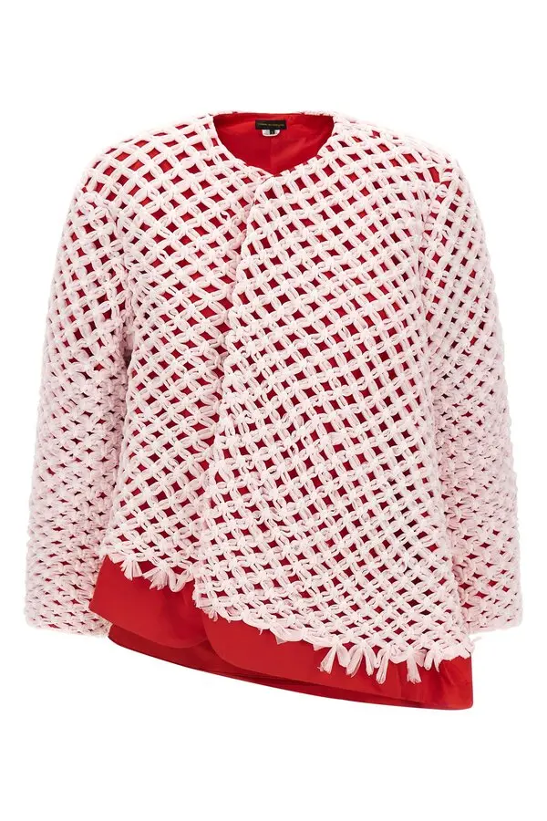 Comme Des Garçons Tulle Weave Blazer