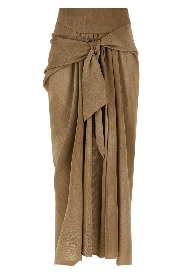 Ermanno Scervino Marocain Skirt
