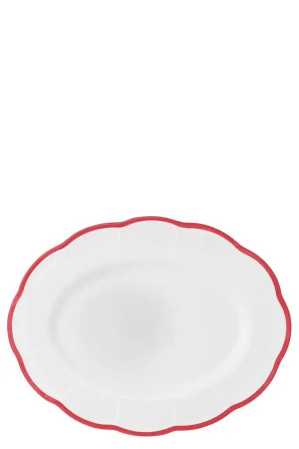 BITOSSI Petalo' Serving Plate ⌀ 36 Cm - Red