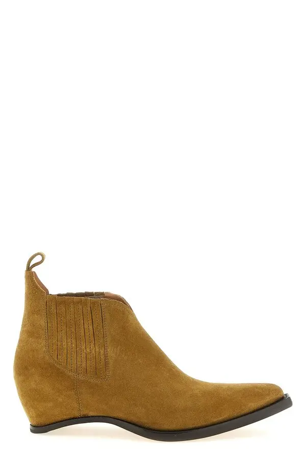 MAISON MARGIELA Western Chelsea Heel-less Ankle Boots