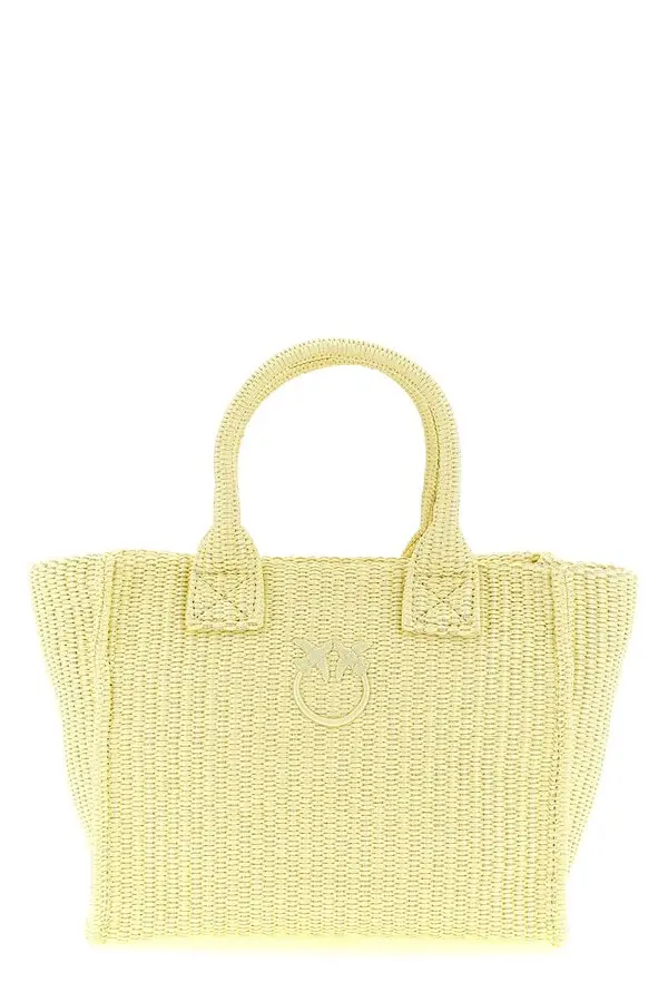 Pinko Beach' Mini Shopping Bag - Yellow