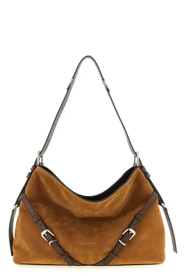 Givenchy Voyou Medium Shoulder Bag - Brown