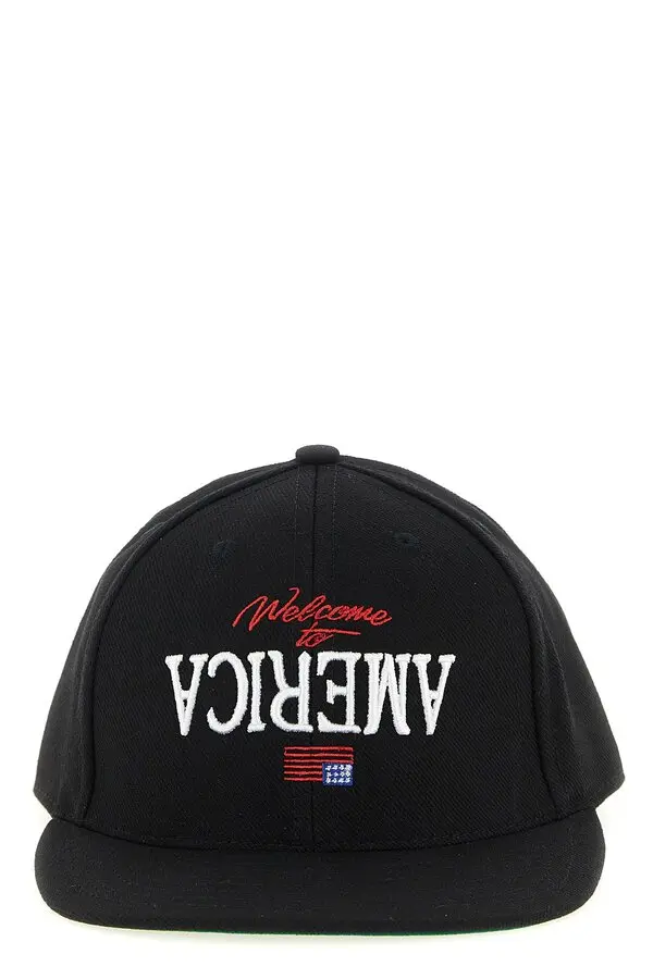 WILLY CHAVARRIA Welcome To America Cap - Black