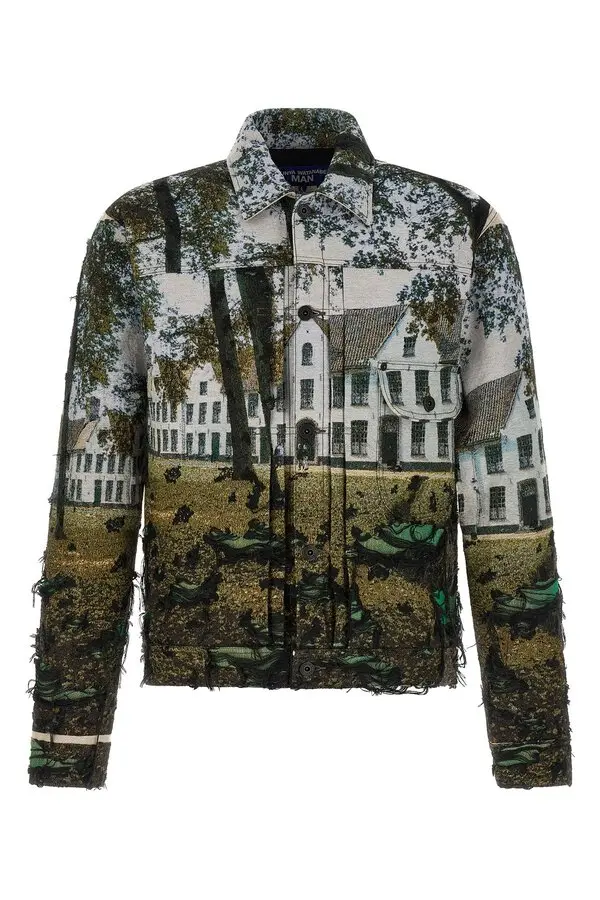 Junya Watanabe Jacquard Square Jacket