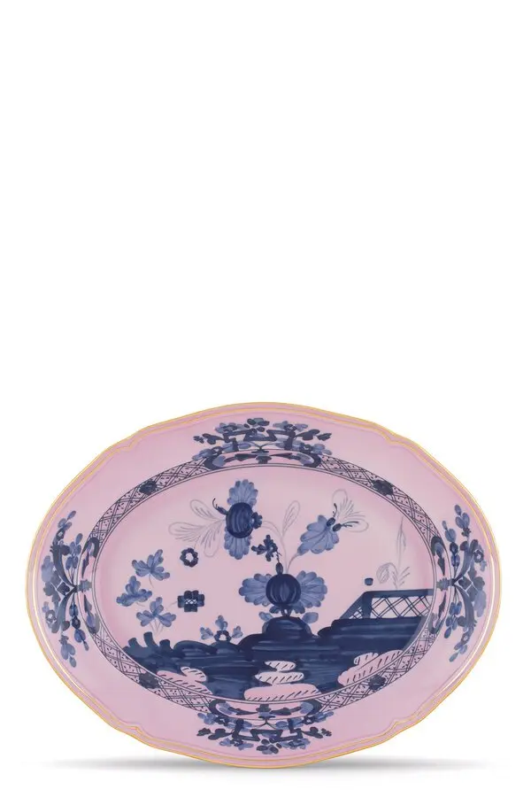 GINORI 1735 Orienteitaliano' Oval Serving Plate ⌀38,5cm