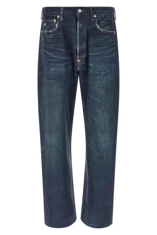 Junya Watanabe X Levi's Cotton And Linen Blend Denim
