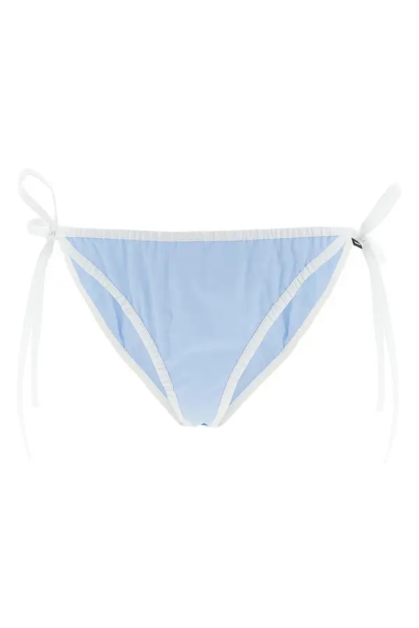 Miu Miu Poplin Bikini Briefs - Light Blue