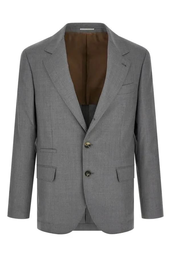 Brunello Cucinelli Hopsack Blazer