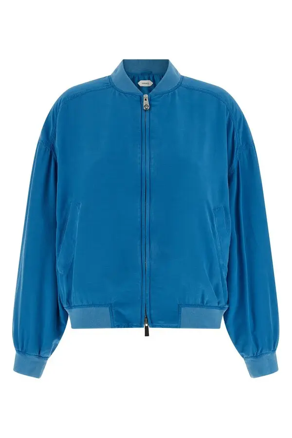 Versace Poplin Blouson - Light Blue