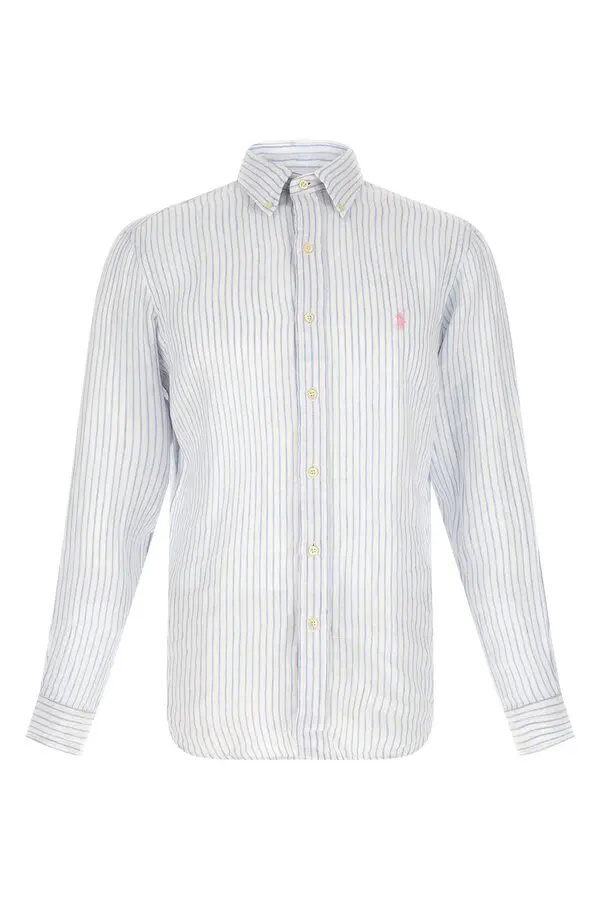 Polo Ralph Lauren Striped Shirt - Light Blue