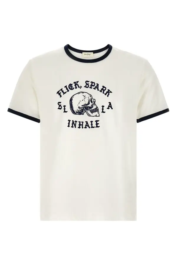 SECOND / LAYER Flick, Spark, Inhale Ringer' T-shirt