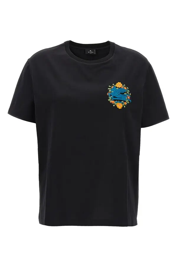Etro Logo Embroidery T-shirt