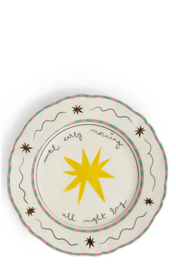 BITOSSI Stella' Side Plate ⌀ 16,5 Cm