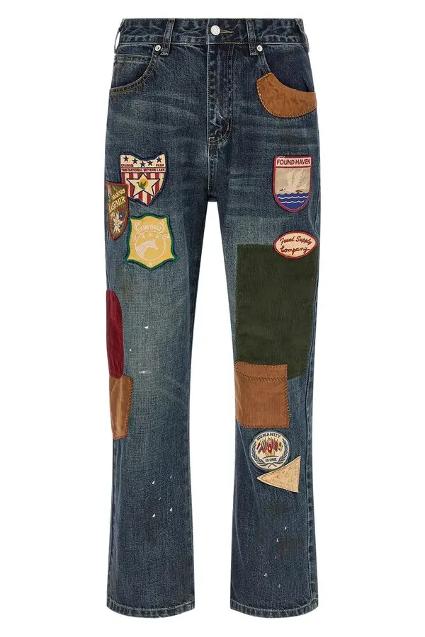 FOUND Patchwork' Jeans
