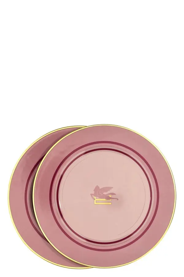 Etro Logo Placeholder 2-plate Set ⌀ 32 Cm - Pink