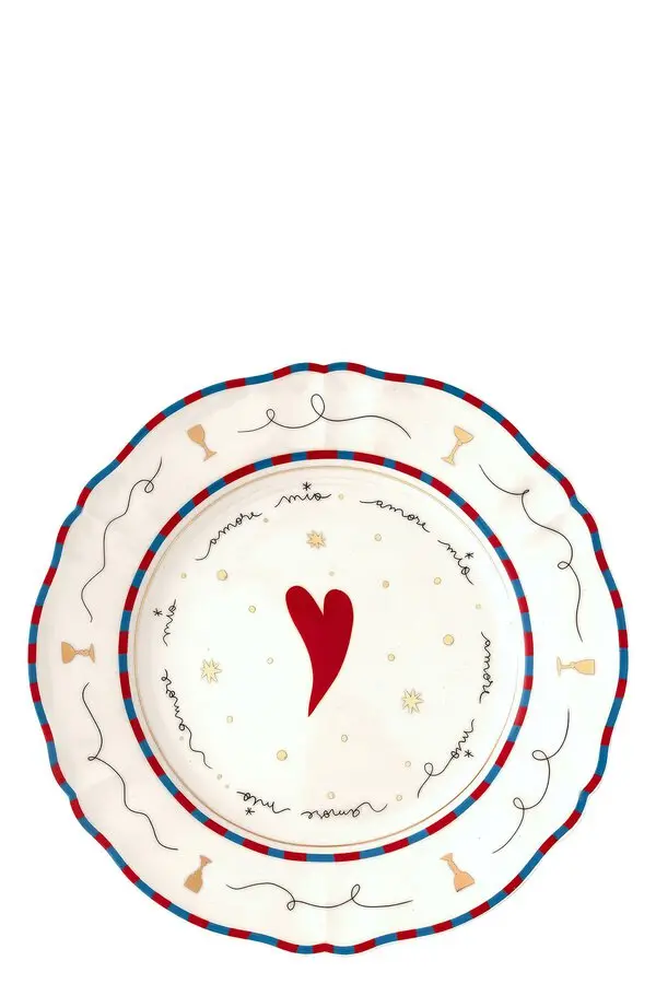 BITOSSI Cuore' Dinner Plate ⌀ 26.5 Cm