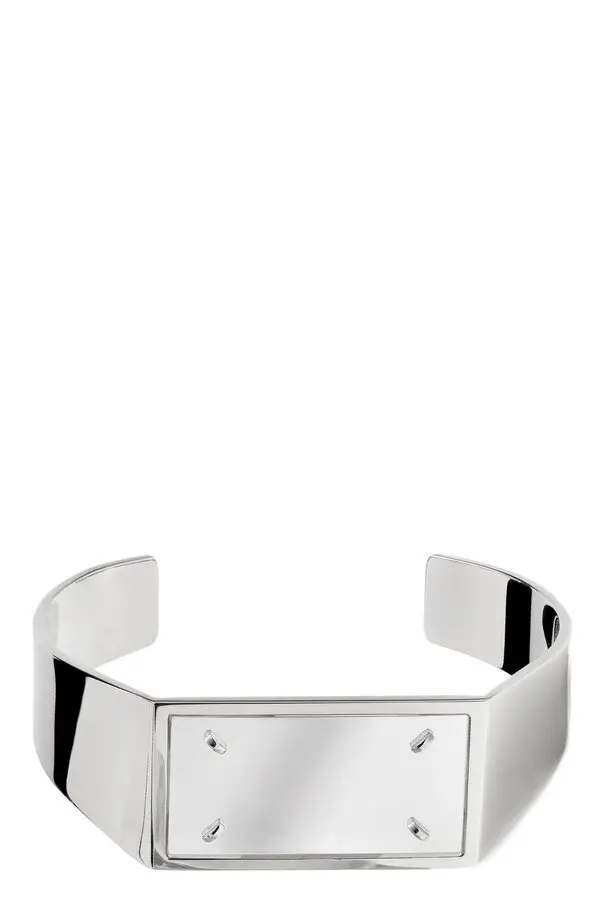 MAISON MARGIELA Four Stitches Bracelet - Silver