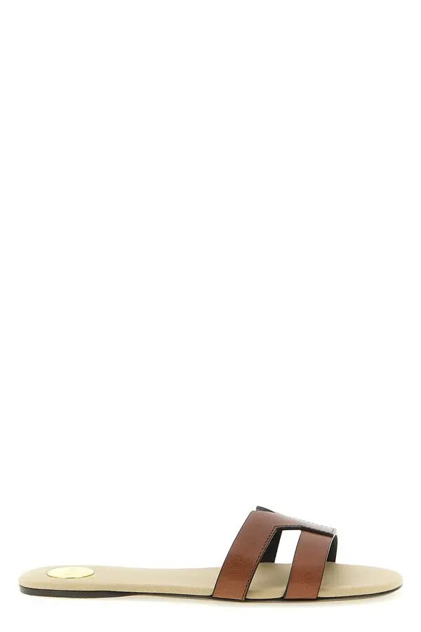 Saint Laurent Mabrouka' Sandals - Brown