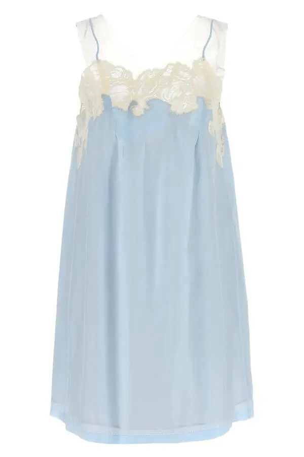 MAISON MARGIELA Taped' Dress - Light Blue