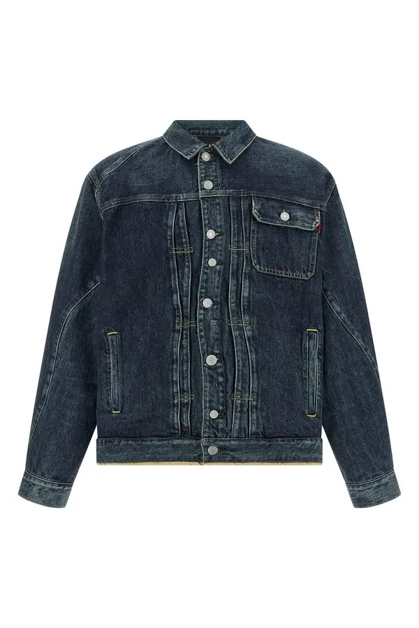 Undercover Sinuous Seams Denim Jacket