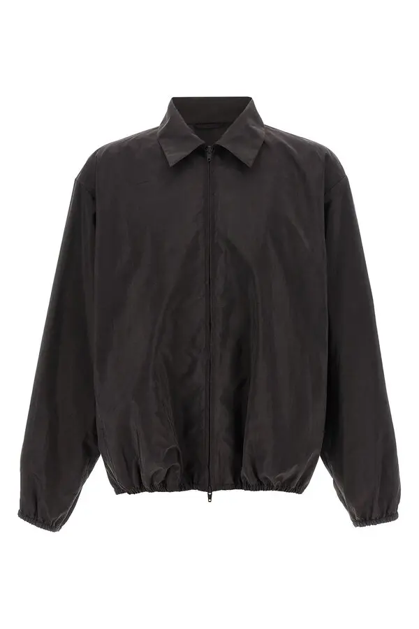 SSSTEIN Silk Blend Collar Jacket