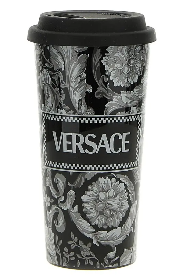 Versace Barocco' Travel Mug - Multi