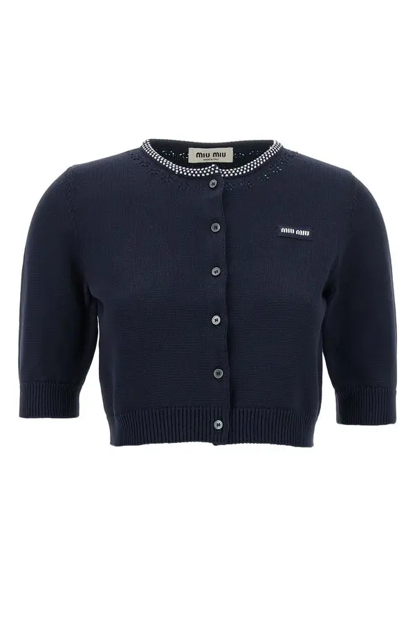 Miu Miu Cropped Cardigan
