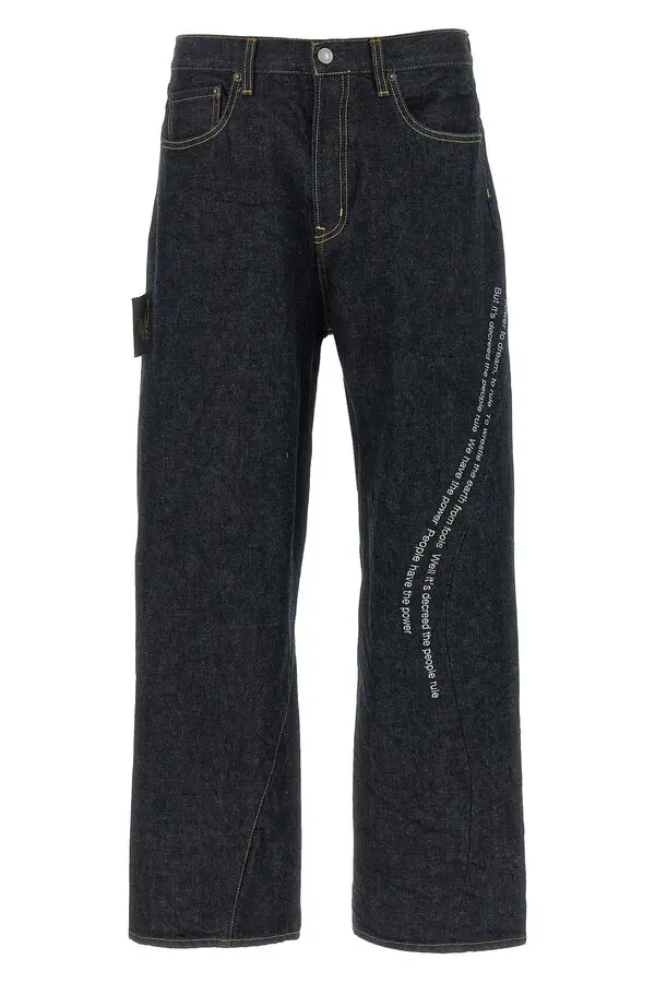 Undercover People Have The Power Denim Jeans