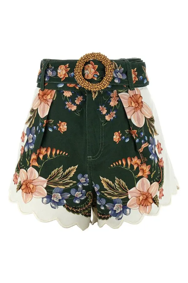 Farm Rio Berry Garden Shorts