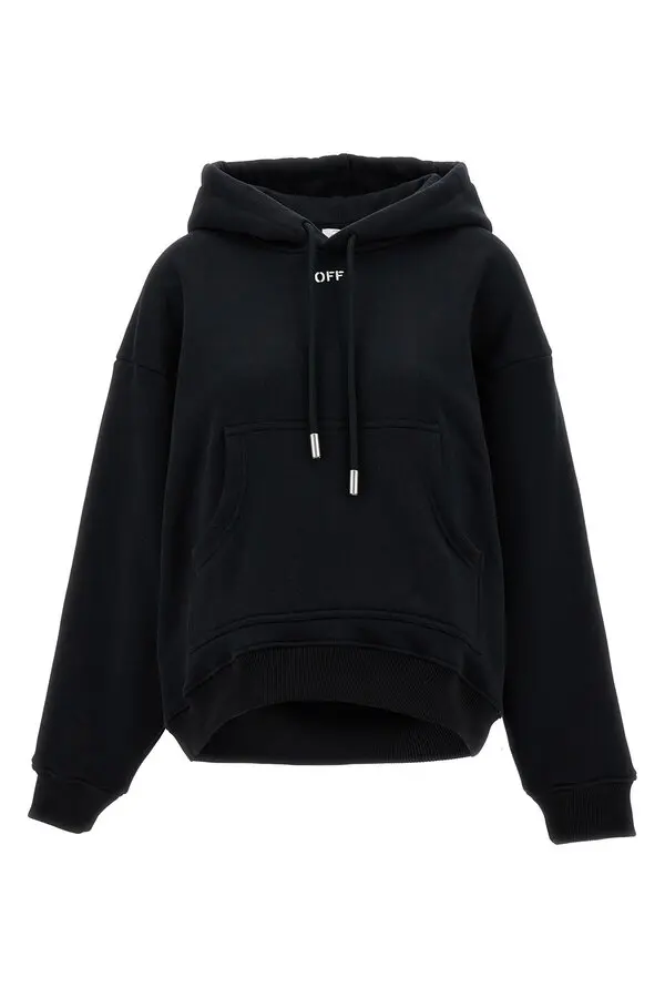 Off-White Off Stamp' Hoodie - Black