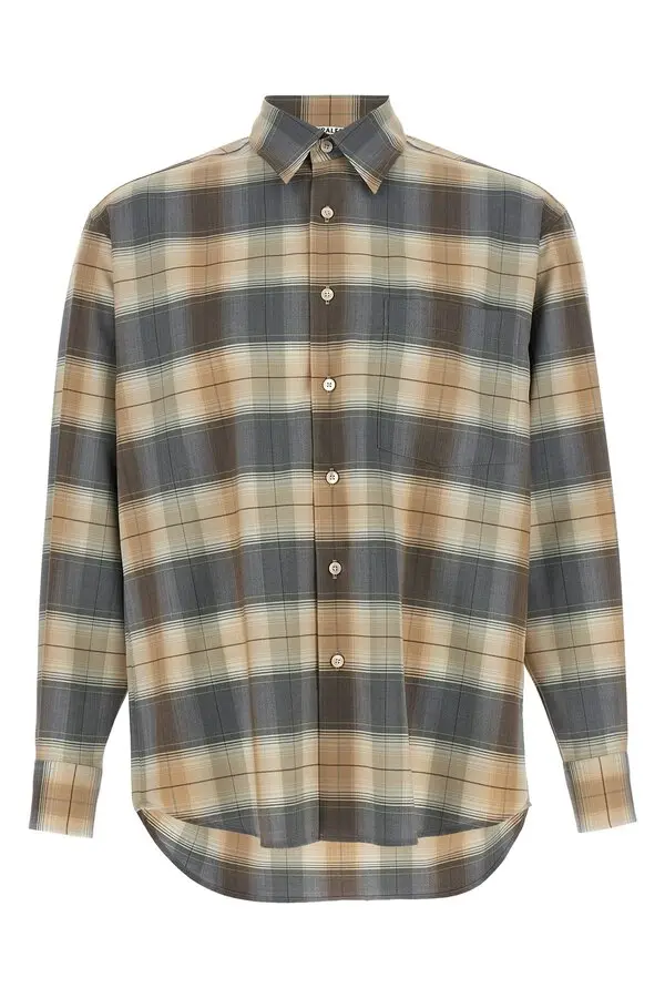Auralee Check Shirt