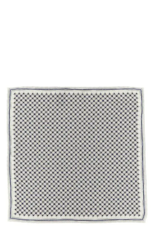 Brunello Cucinelli Double Face Silk Pocket Clutch Bag