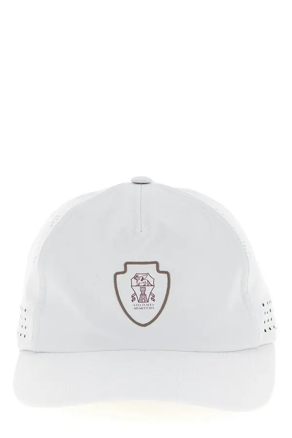 Brunello Cucinelli Tennis' Logo Cap - White