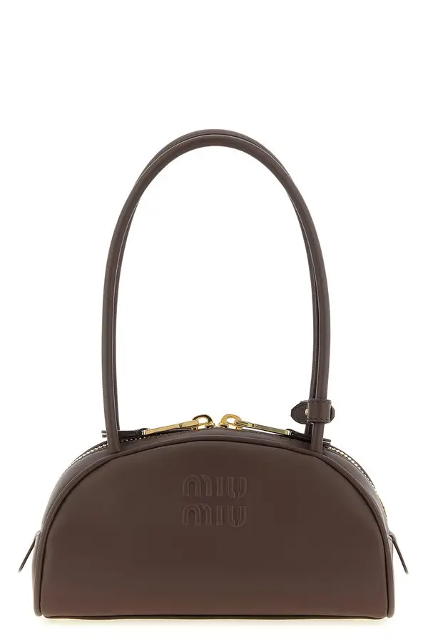 Miu Miu Beau Small Shoulder Bag - Brown