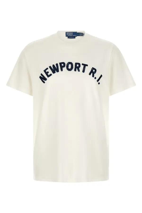 Polo Ralph Lauren Aged Effect Patch T-shirt